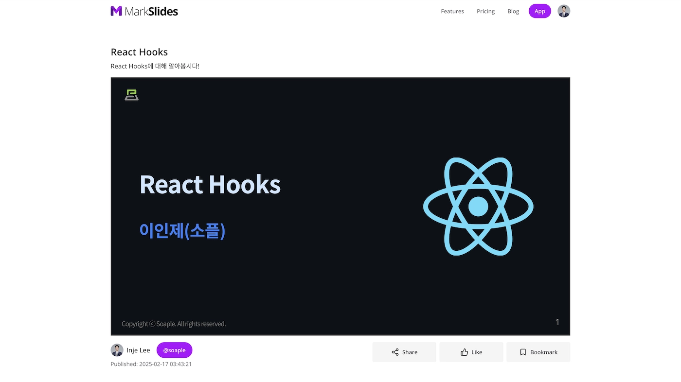 MarkSlides | Instantly Create Slides from Markdown with AI
